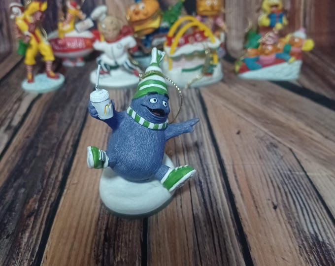 Mcdonald's 40 Years of Famous Firsts Ornament grimace Slipping ...