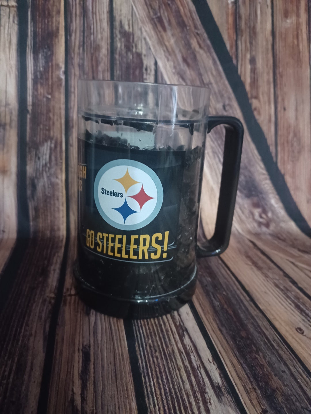 NFL Steelers Plastic 16oz Freezer Mug - Etsy