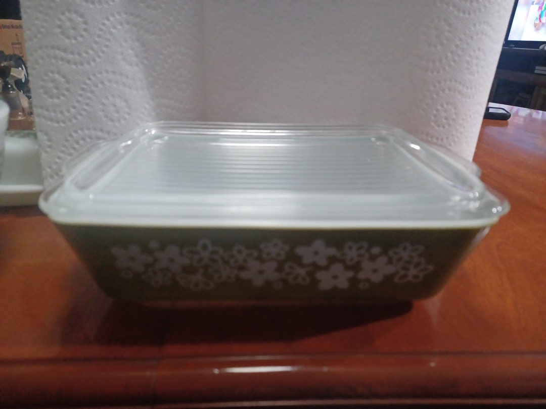 Crazy Daisy/spring Blossom Pyrex Refrigerator Dish With Lid. - Etsy