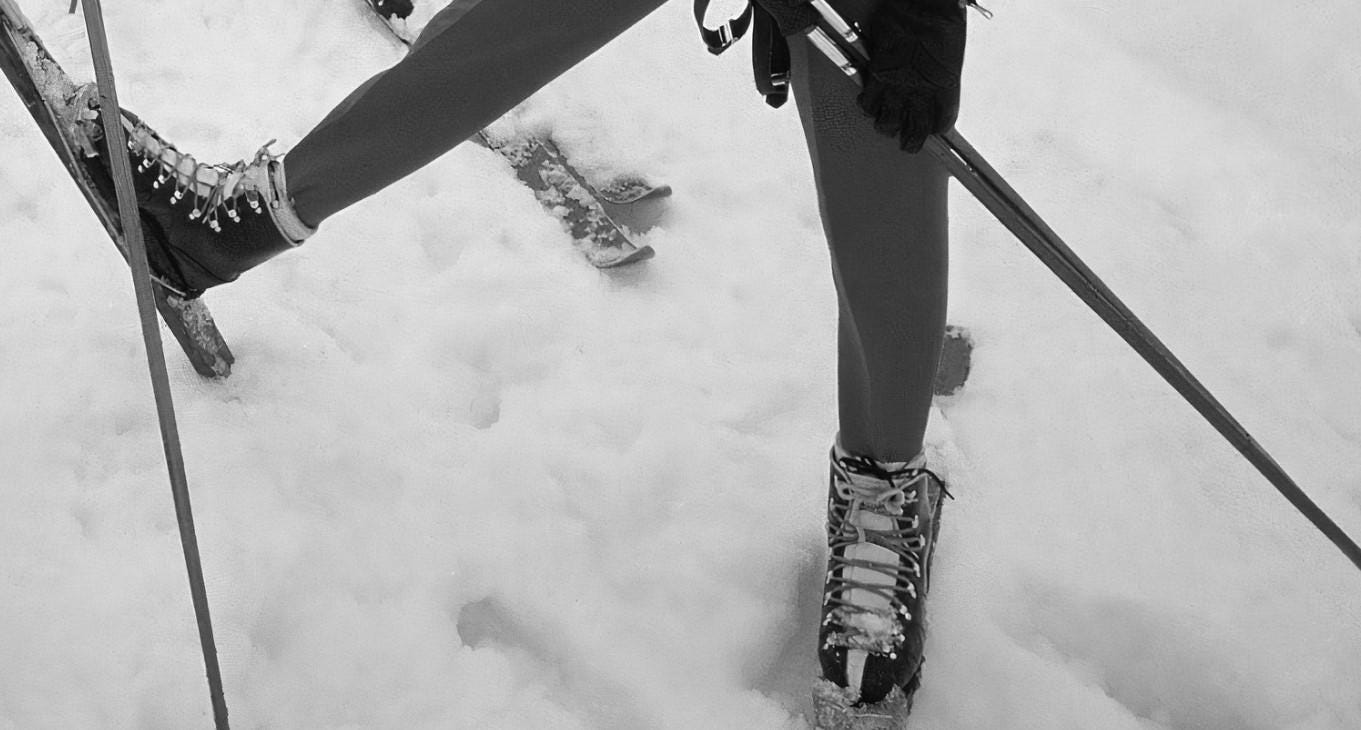 VINTAGE SKI PHOTO Print - Digital Download, Printable Art, Vintage Ski ...