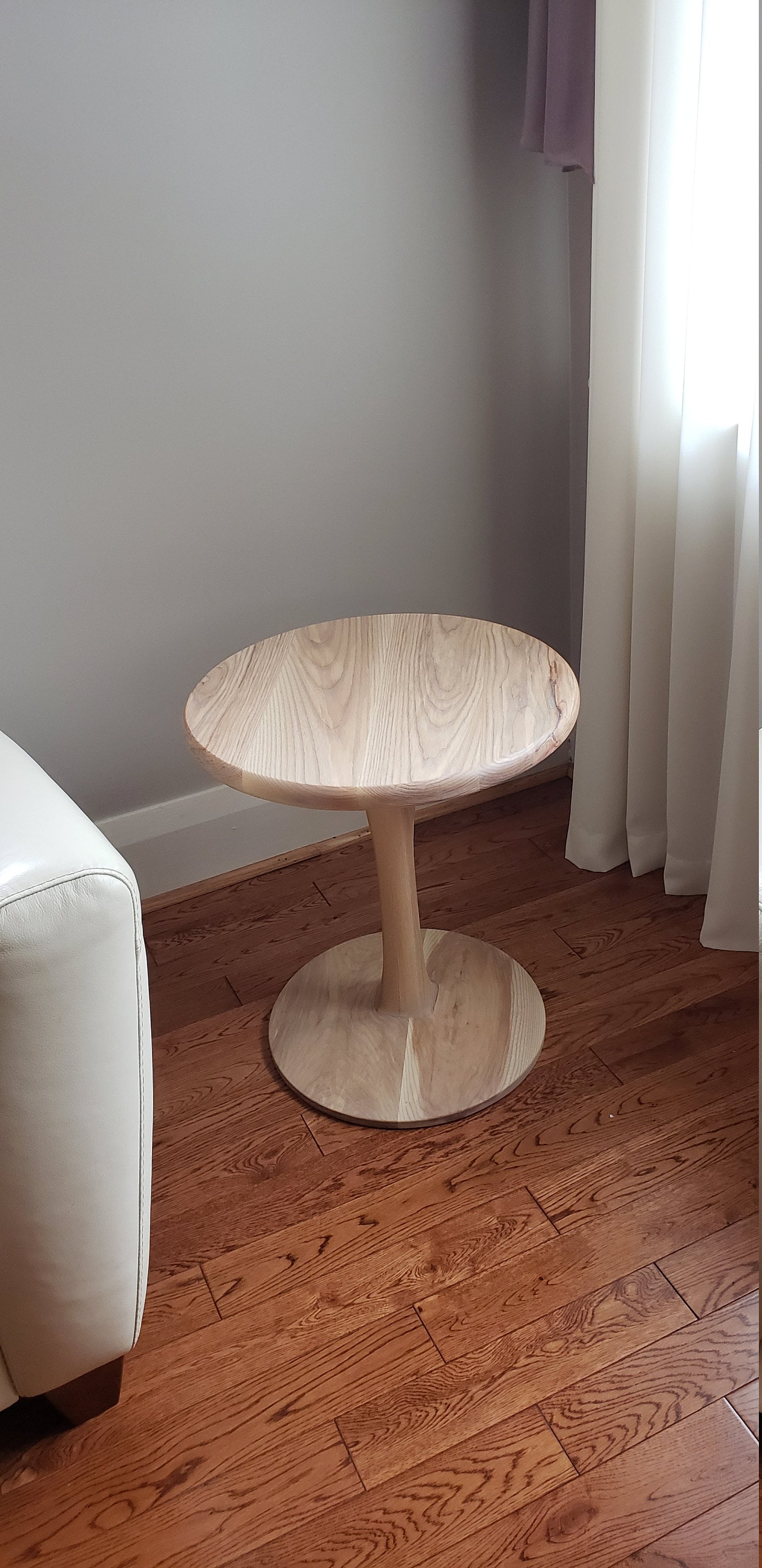 Solid Ash End Table - Etsy