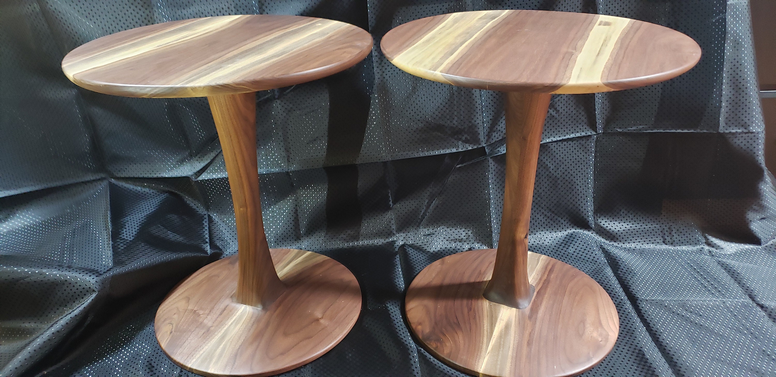 Hand-made Solid Walnut End Tables - Etsy