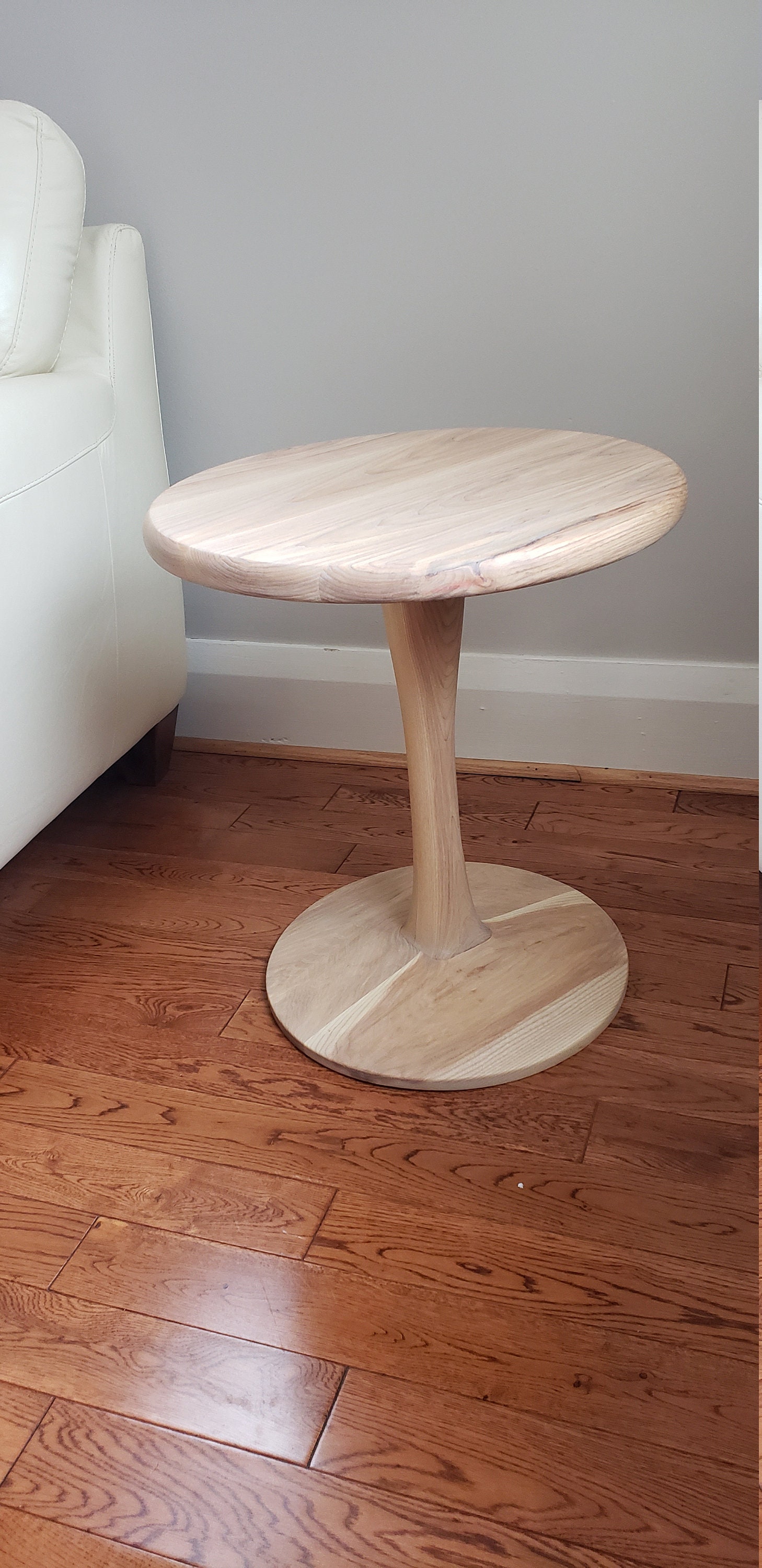Solid Ash End Table - Etsy