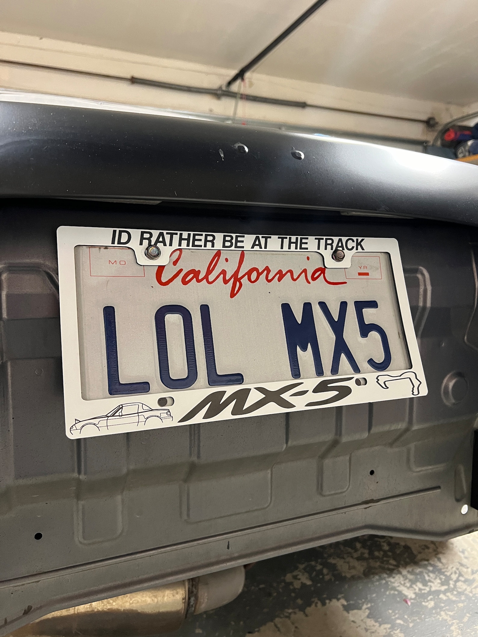 MX5 Miata License Plate Frame - Etsy