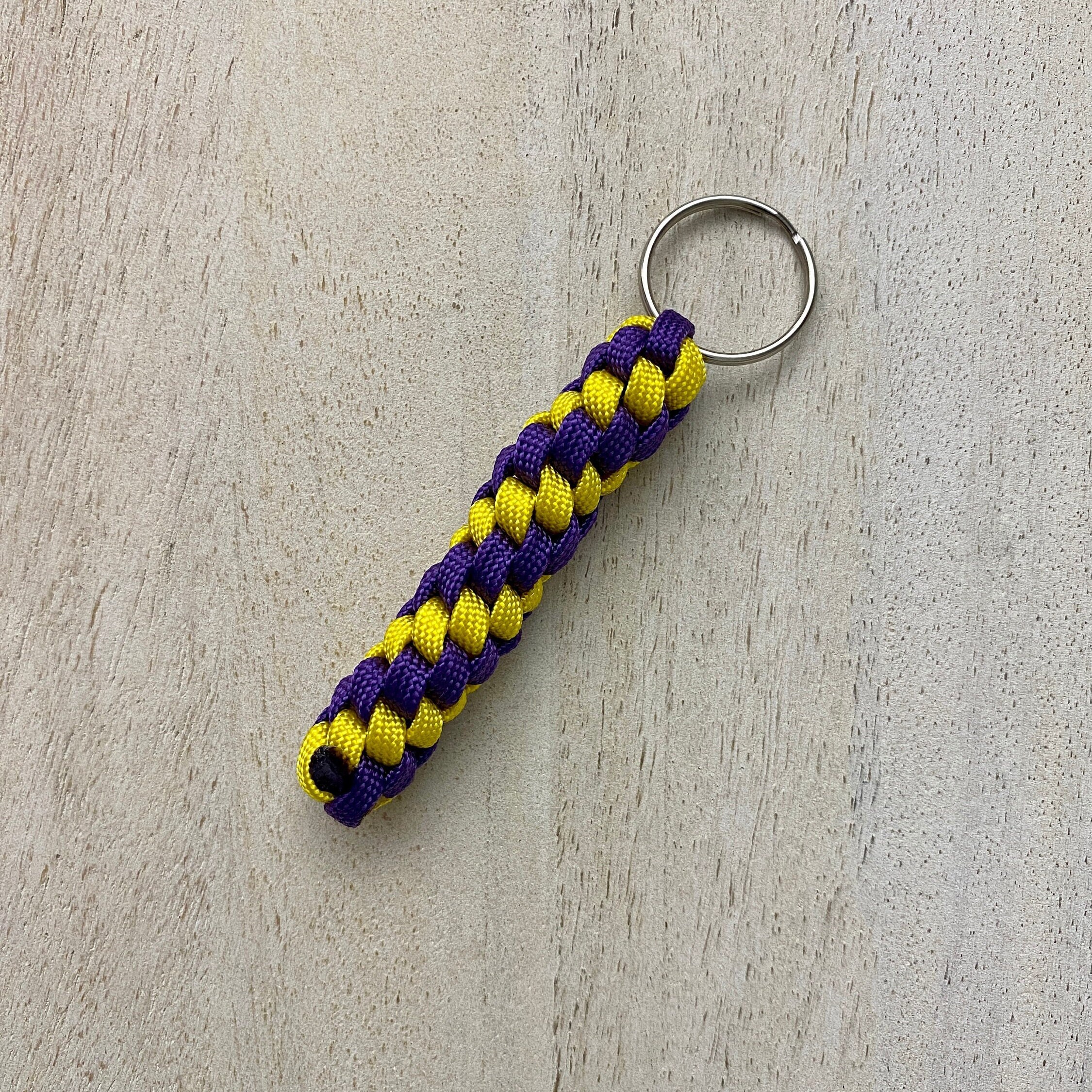 Lsu Football Pigskin Key Chain