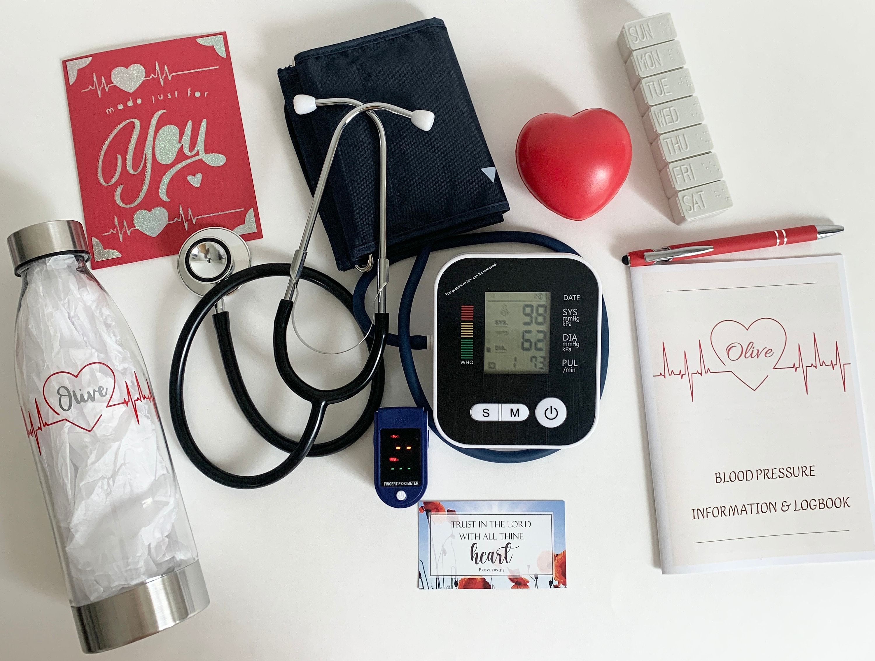 Heart Health Care Package, Health & Wellness Care Box, High Blood ...