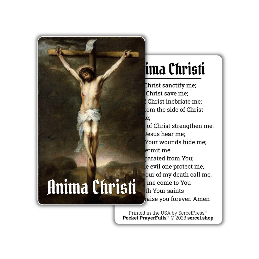 Anima Christi / Soul of Christ Sanctify Me: Pocket Prayerfulls ...