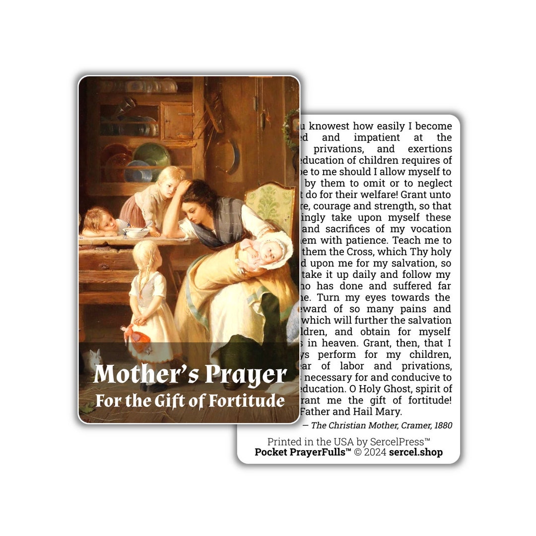Mother's Prayer for the Gift of Fortitude: Pocket Prayerfulls ...