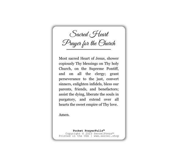 Wallet Size Prayer Card Guardian Angel Prayer Card - Credit Card Size ...