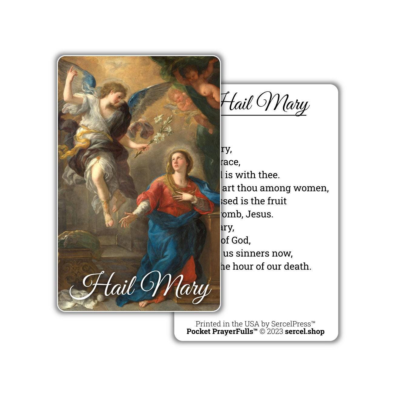 Catholic Starter Pack – 8 Essential Catholic Holy Cards — Pocket ...