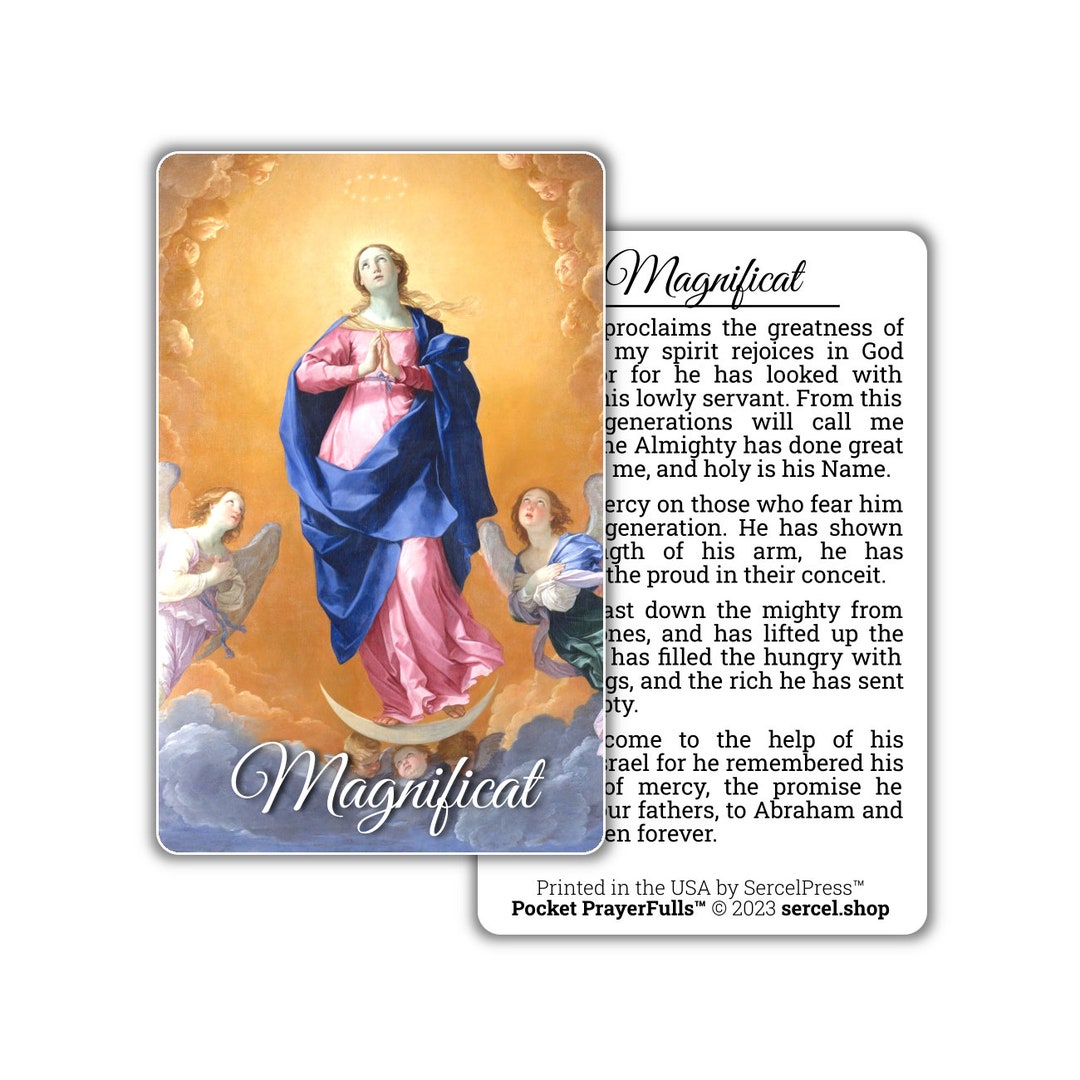 Magnificat: Pocket Prayerfulls™ Durable Wallet Prayer Cards Catholic ...