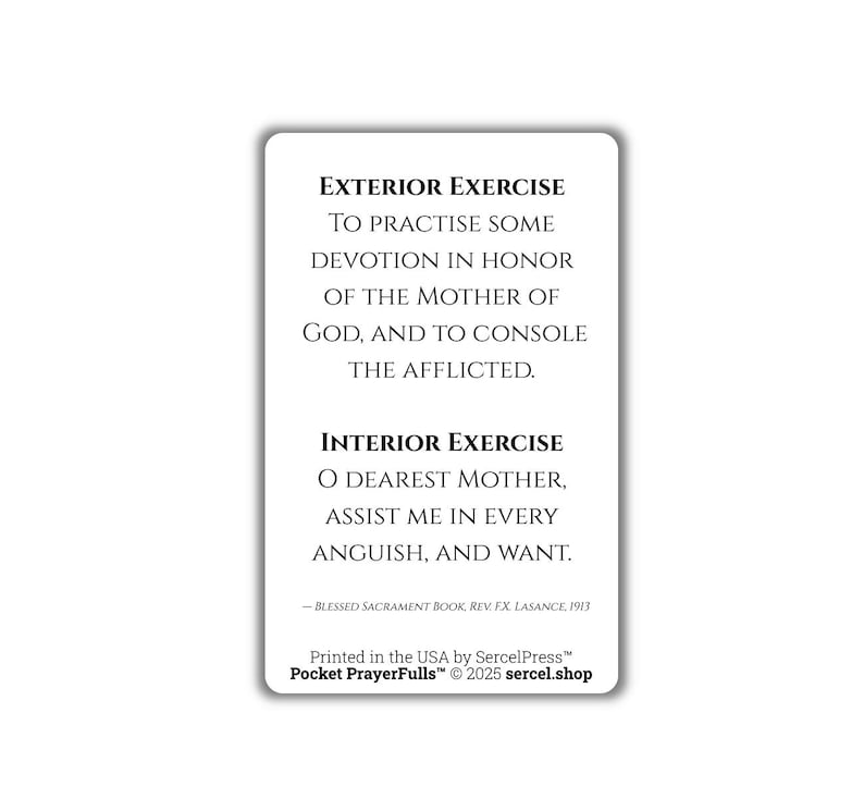 Meditations on the Sorrowful Passion, 31 Durable Plastic Cards on the ...