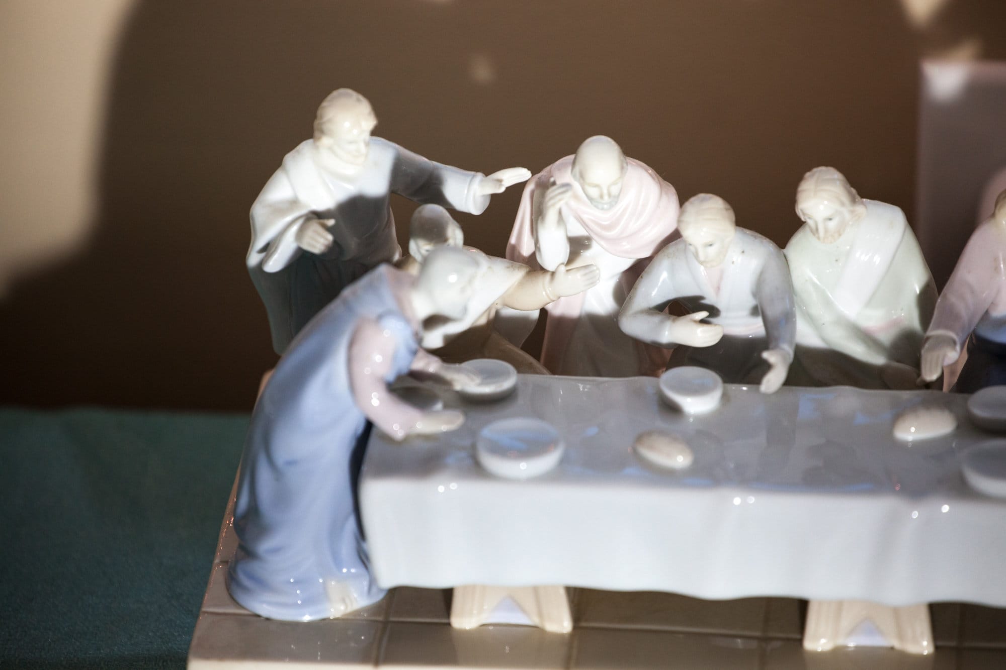 The Last Supper Sculpture Vintage Porcelain Large - Etsy