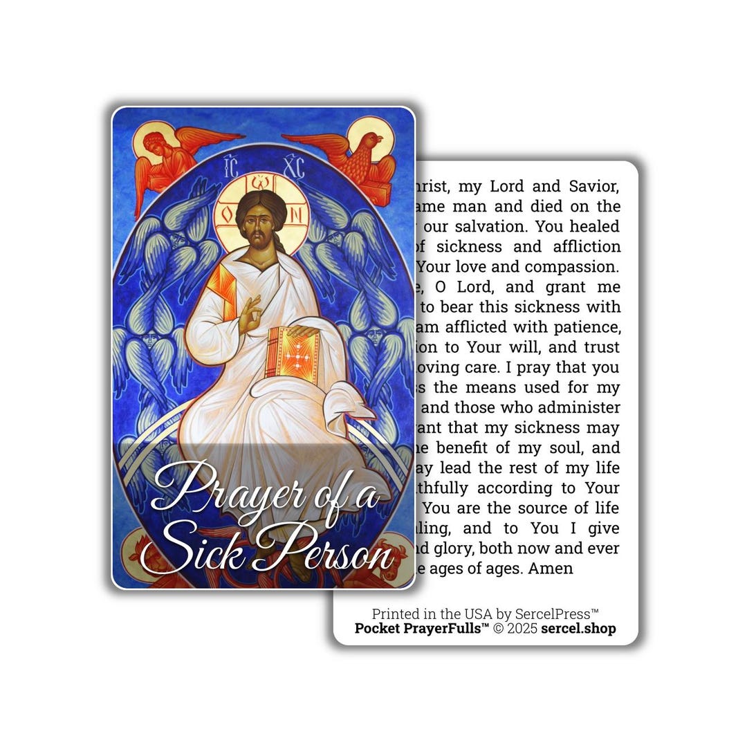 Prayer of a Sick Person: Pocket Prayerfulls™ | Durable Wallet Prayer ...