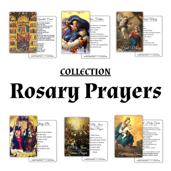 Prayer Cards - Etsy