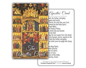 The Apostles' Creed Printable - Etsy
