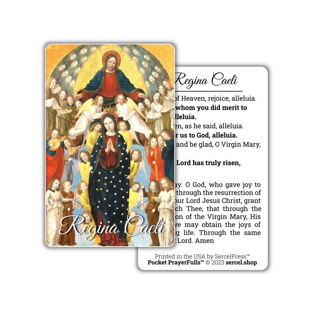 Regina Caeli: Pocket Prayerfulls™ | Durable Wallet Prayer Cards ...