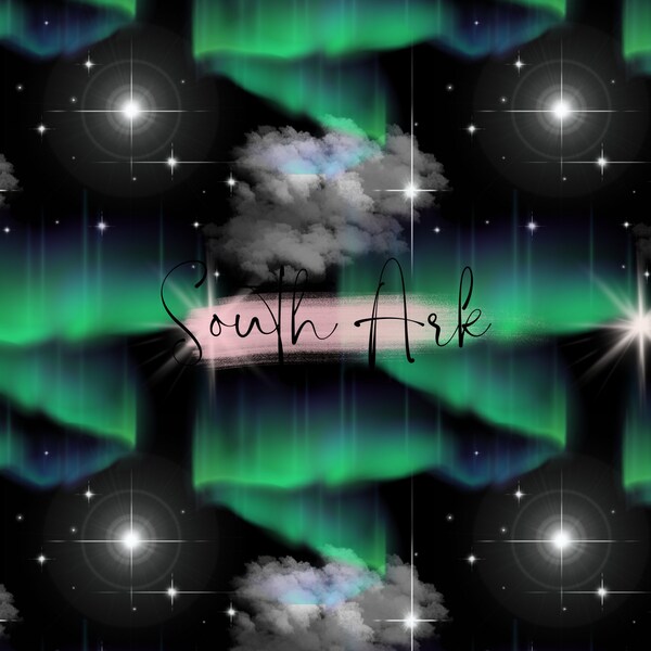 Northern Lights Seamless - Etsy