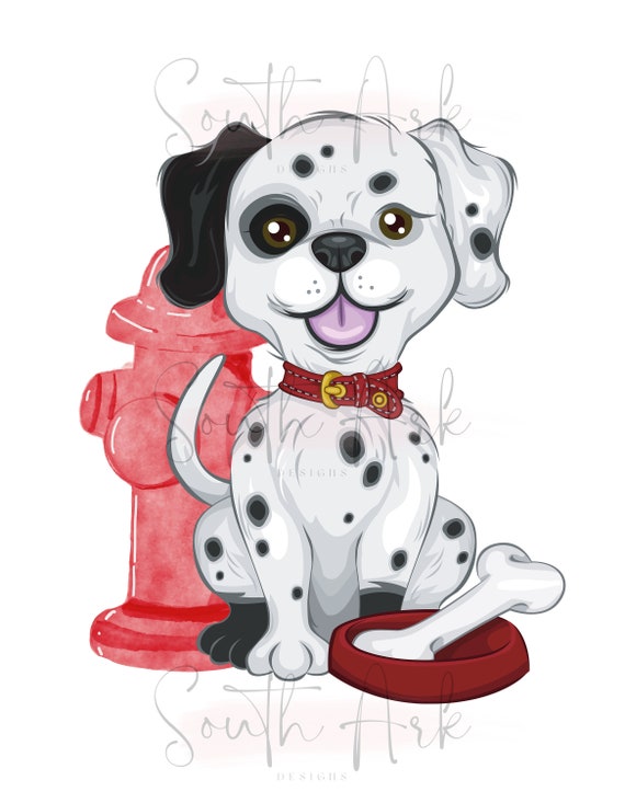 Firehouse Pup PNG File digital Download - Etsy
