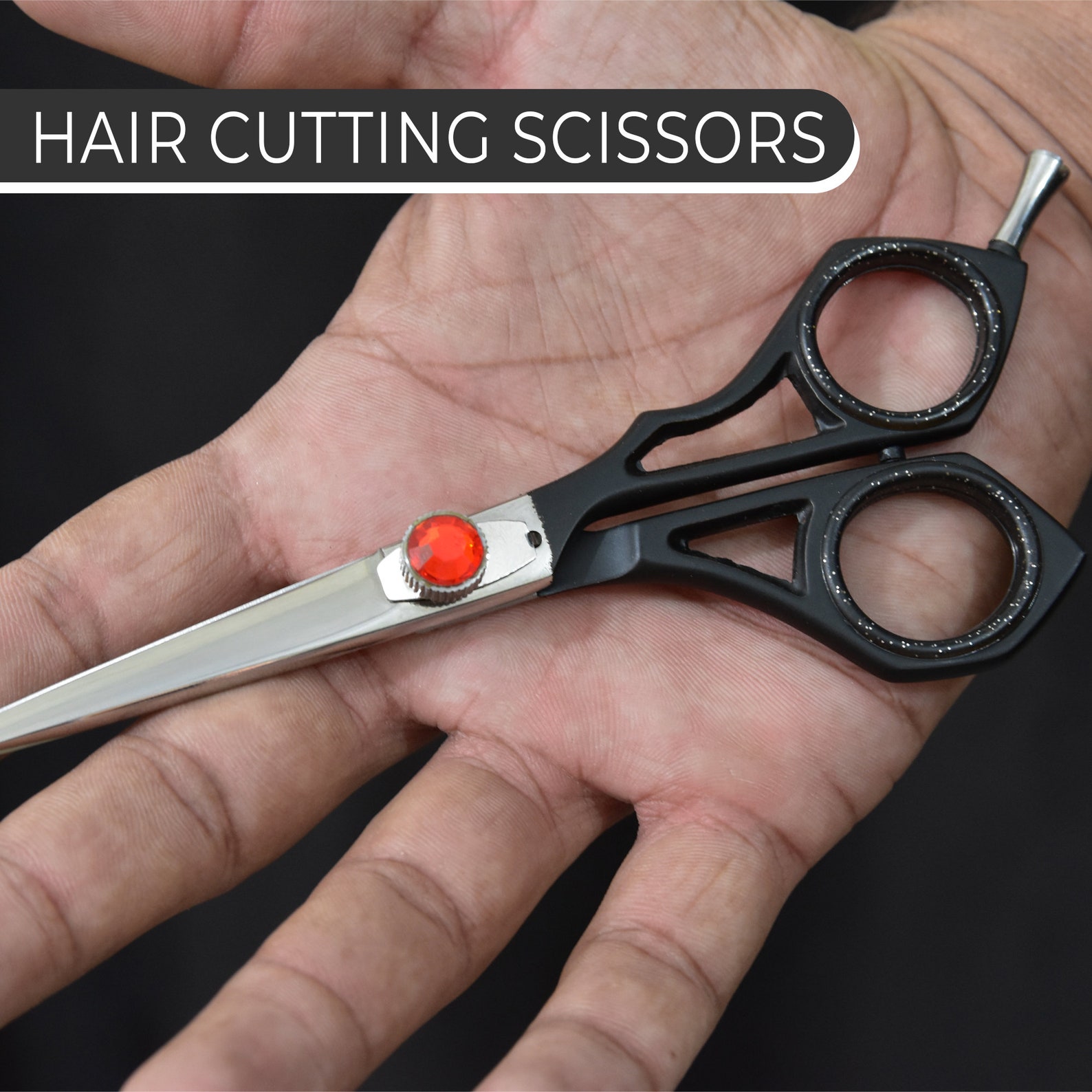 Professional Stainless Steel Barber Scissors/ Shears for Hair/ Home Use ...