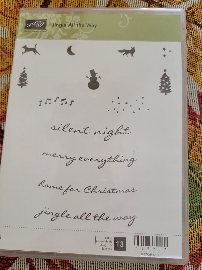 Stampin up Stamp Set Jingle All the Way - Etsy