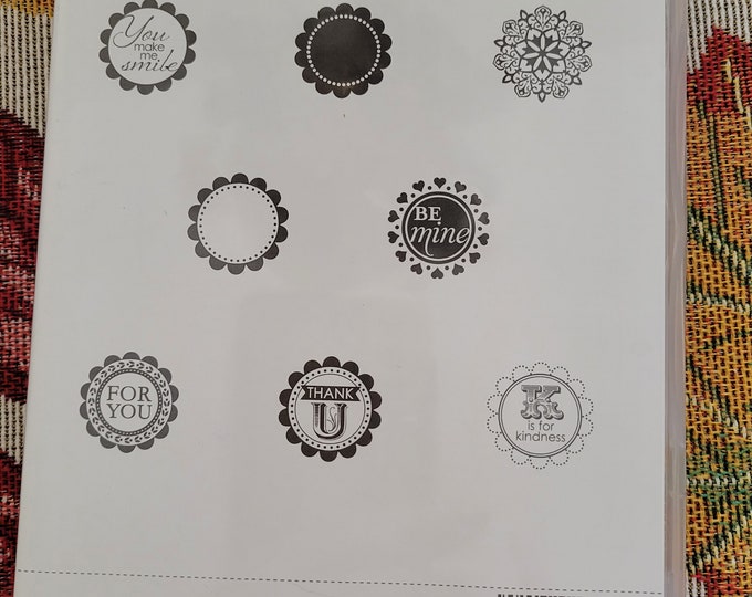 Stampin up Stamp Set A Round Array - Etsy