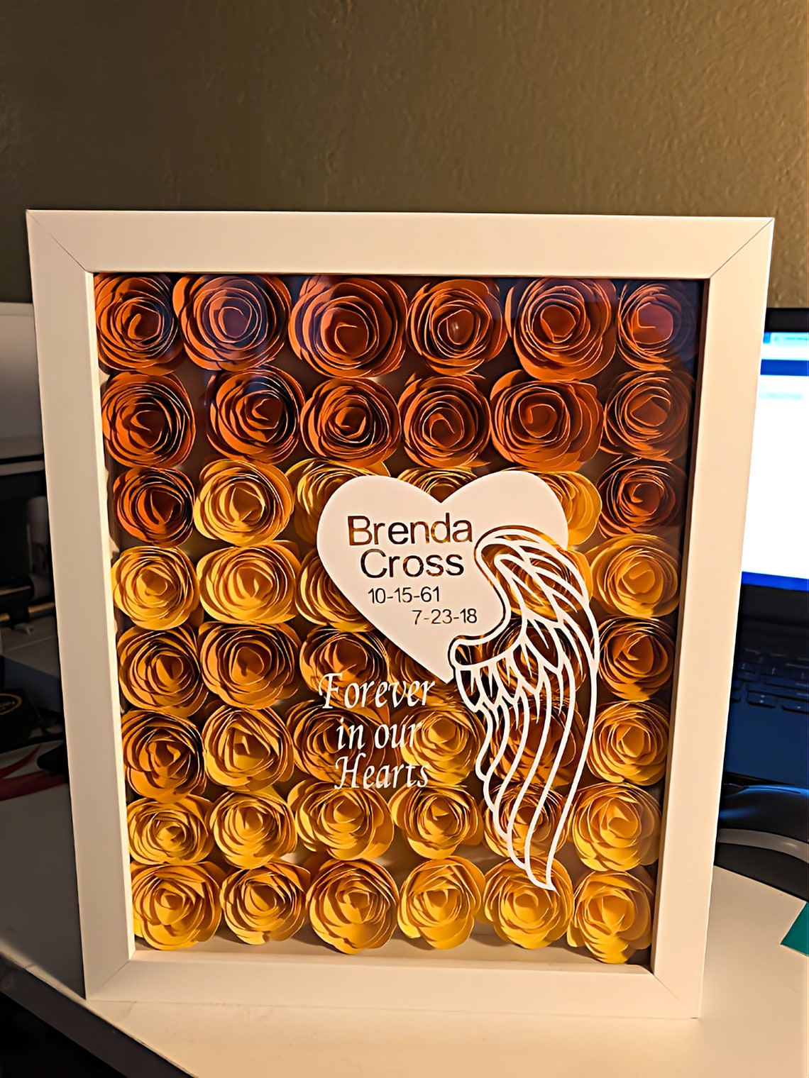 Memory Shadow Box - Etsy