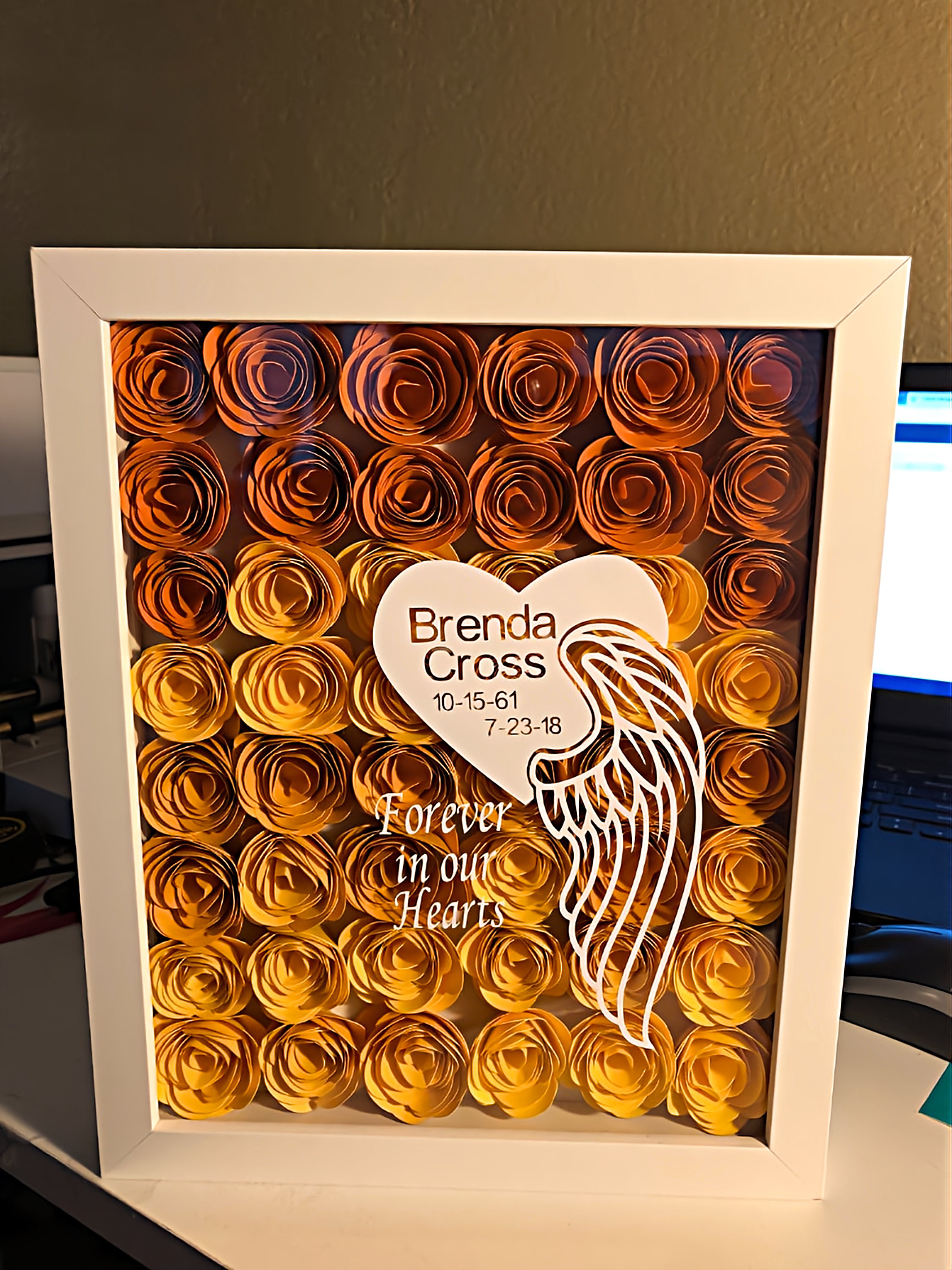 Memory Shadow Box - Etsy