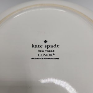 Set of 4 Collectible Kate Spade Plates by Lenox, 2 Styles - Etsy