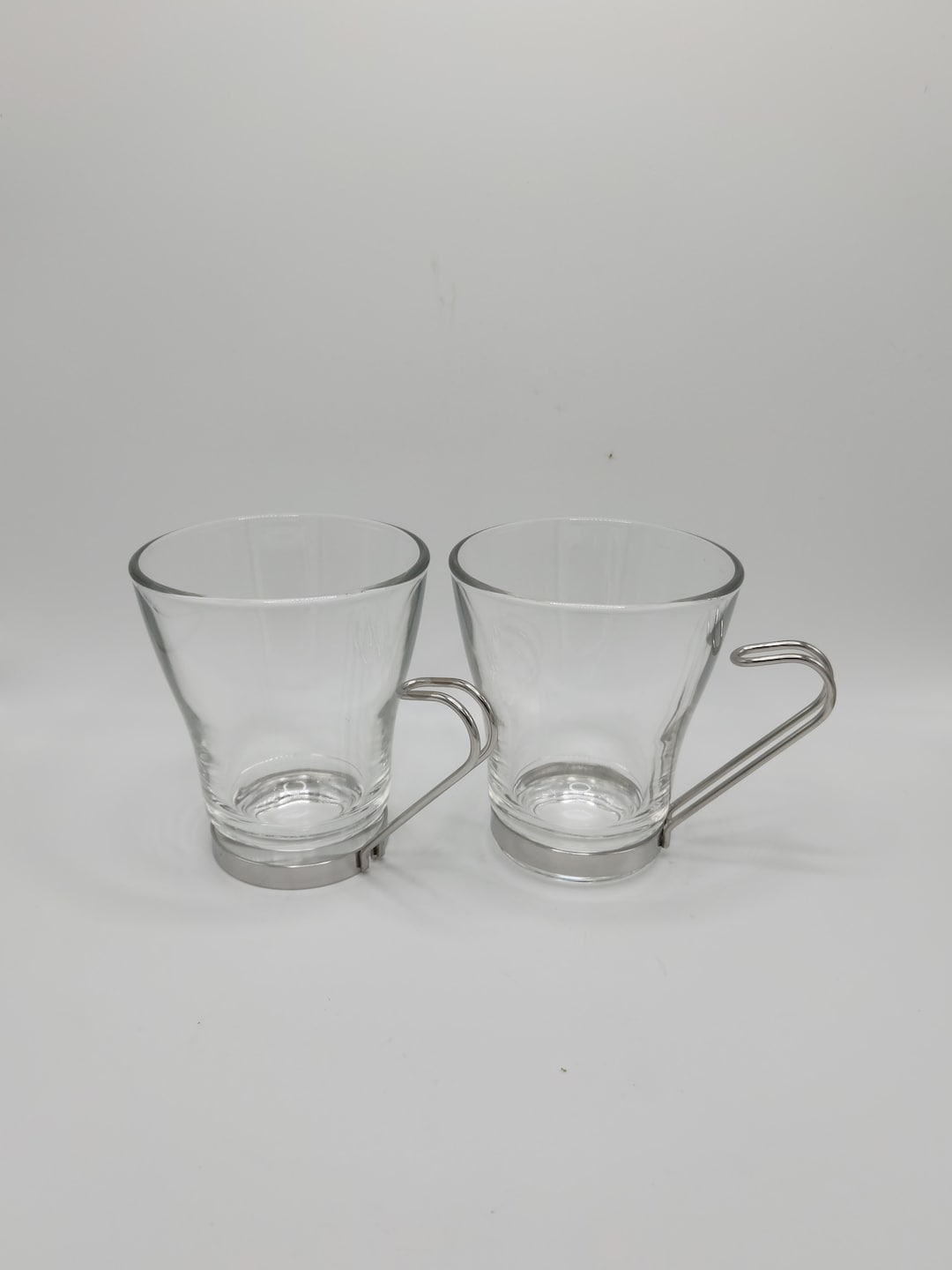 Glass Coffee Mugs - Vintage Italian Bormioli Rocco Coffee Cups Glass ...