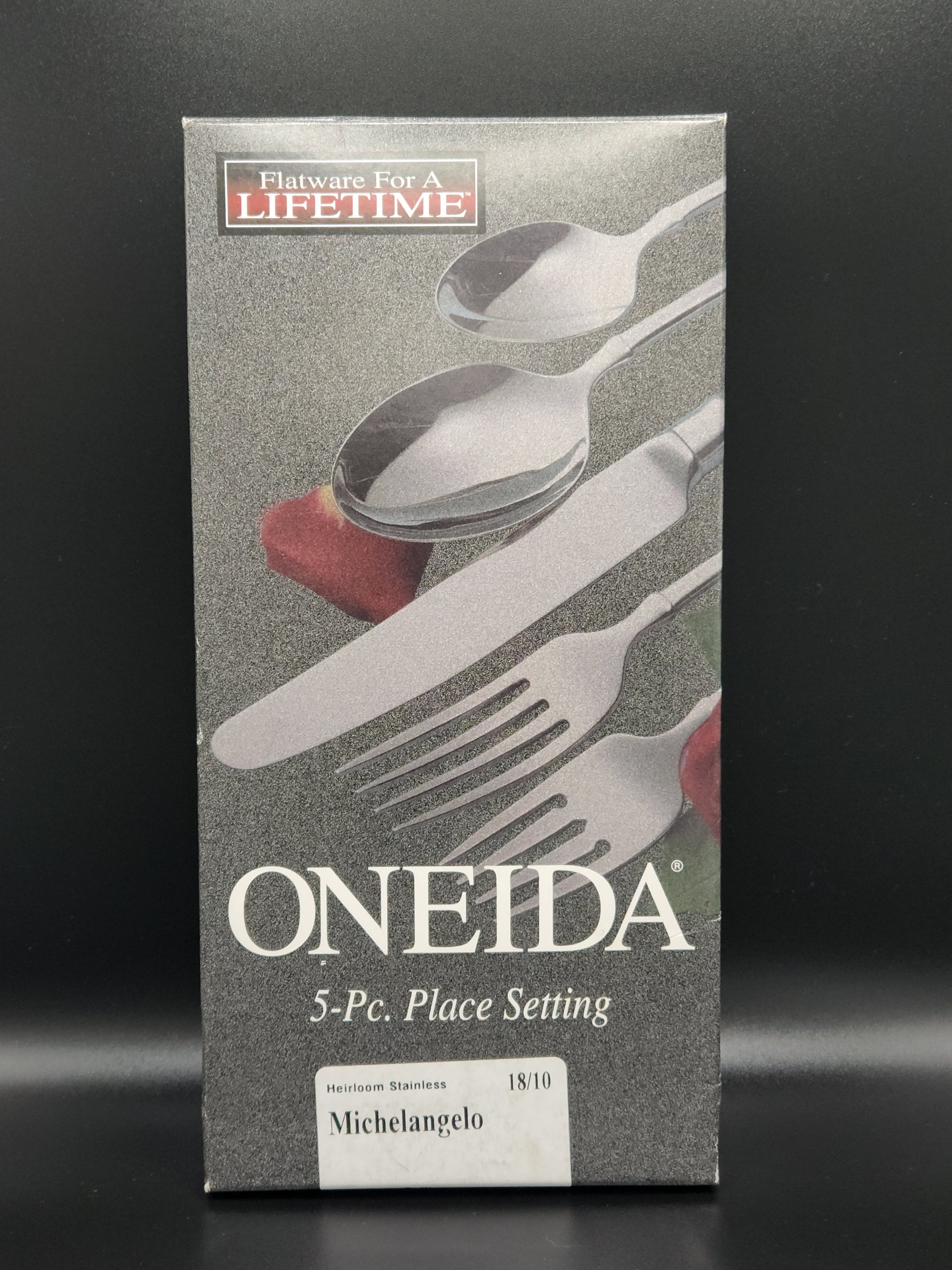 ONEIDA Heirloom 18/10 MICHELANGELO 5-piece Place Setting(new in ...