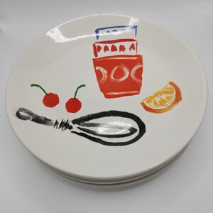 Set of 4 Collectible Kate Spade Plates by Lenox, 2 Styles - Etsy