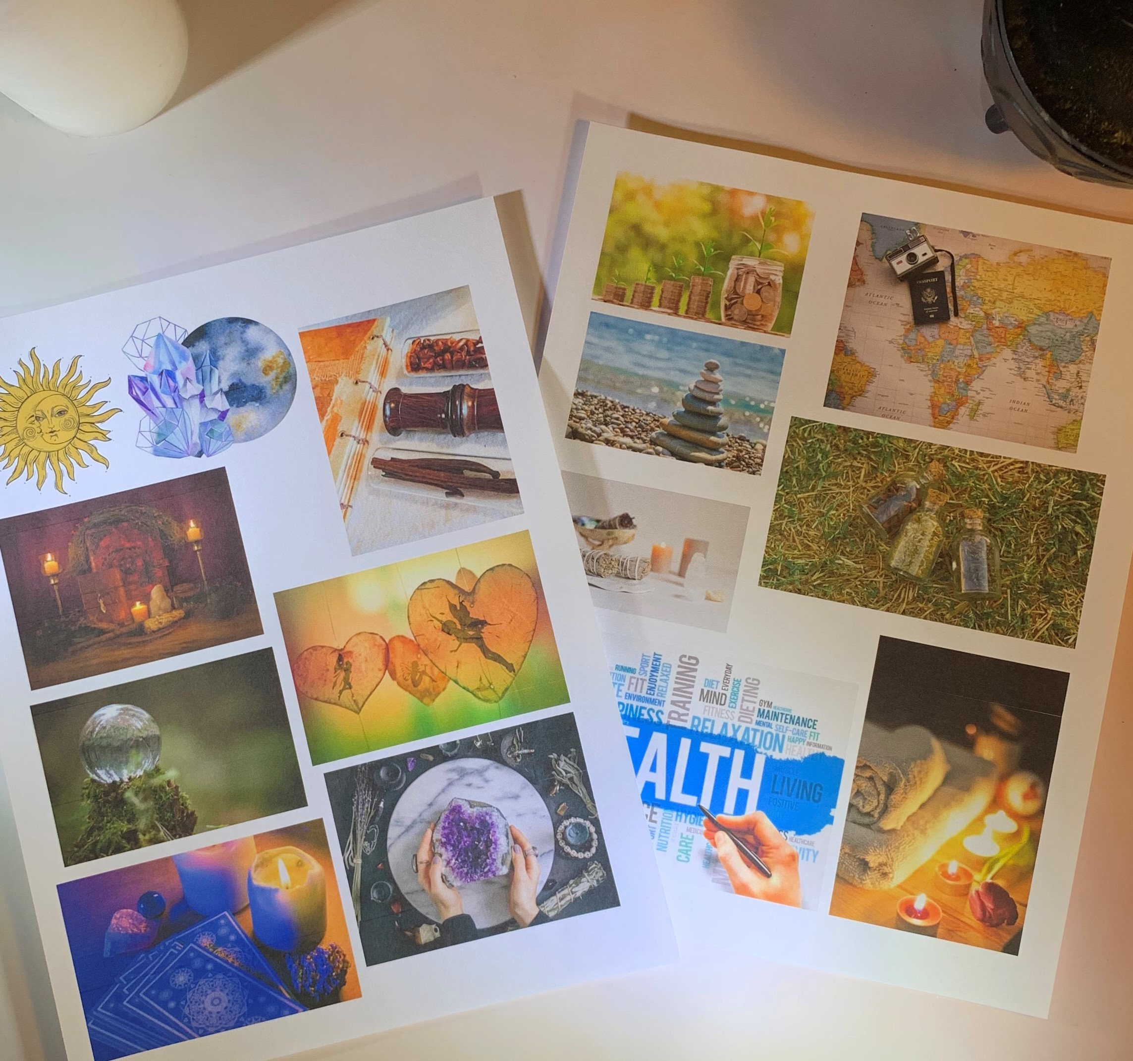 Witchy Vision Board Manifestation Bundle Kit | INSTANT DOWNLOAD Vision ...