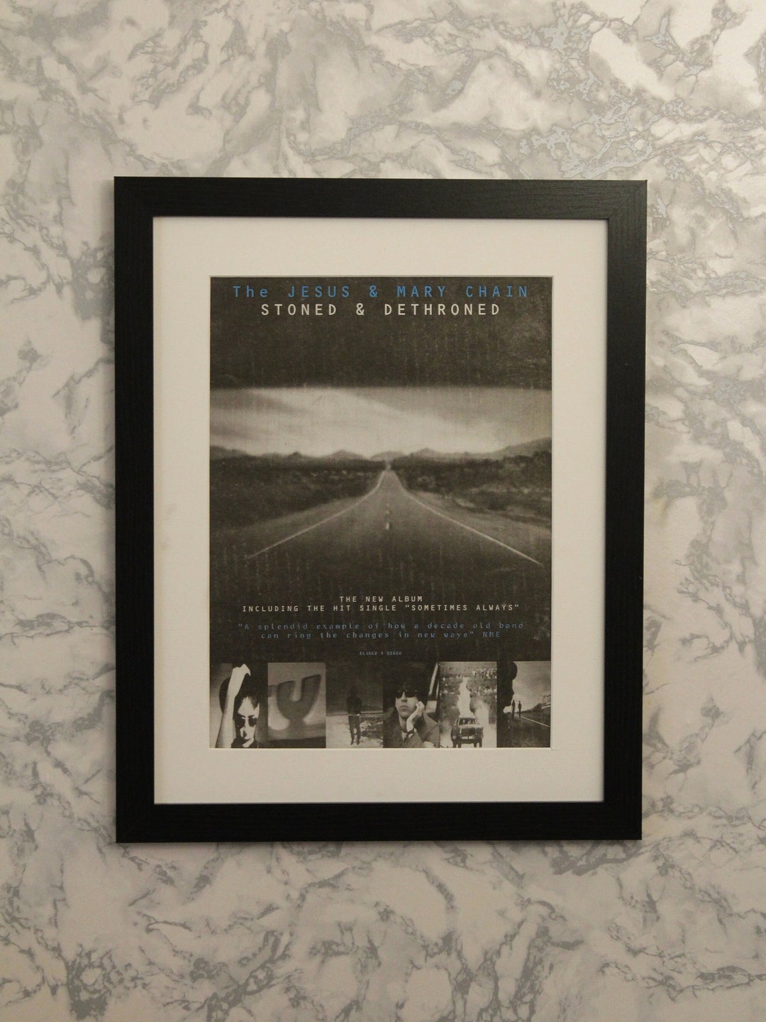 The Jesus and Mary Chain - Stoned and Dethroned - 1994 - Framed ...