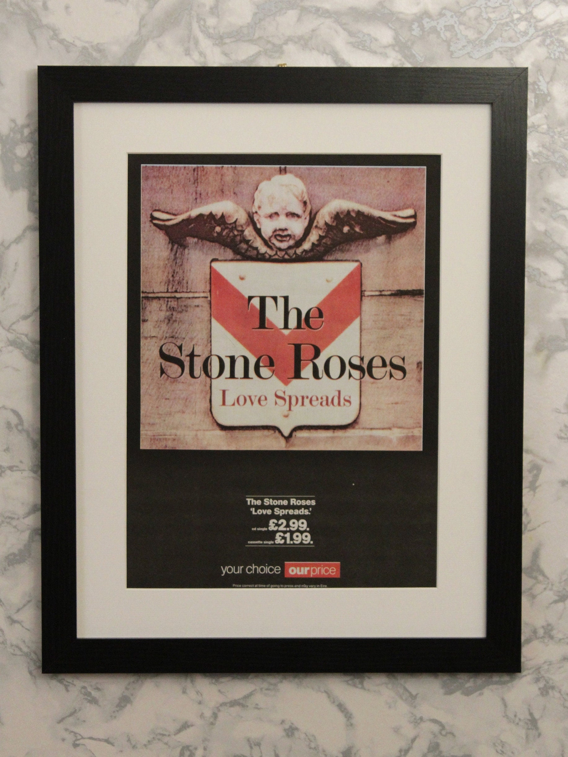 The Stone Roses - Love Spreads - 1994 - Framed Original Promo Poster - Etsy