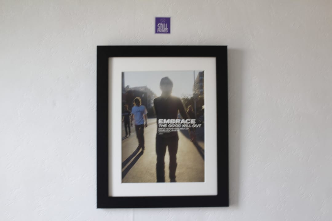 Embrace - the Good Will Out - 1998 - Original Framed Promo Poster - Etsy