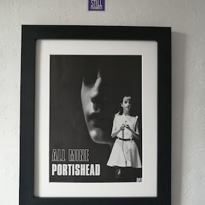 Portishead - All Mine - 1997 - Original Framed Promo Poster - Etsy
