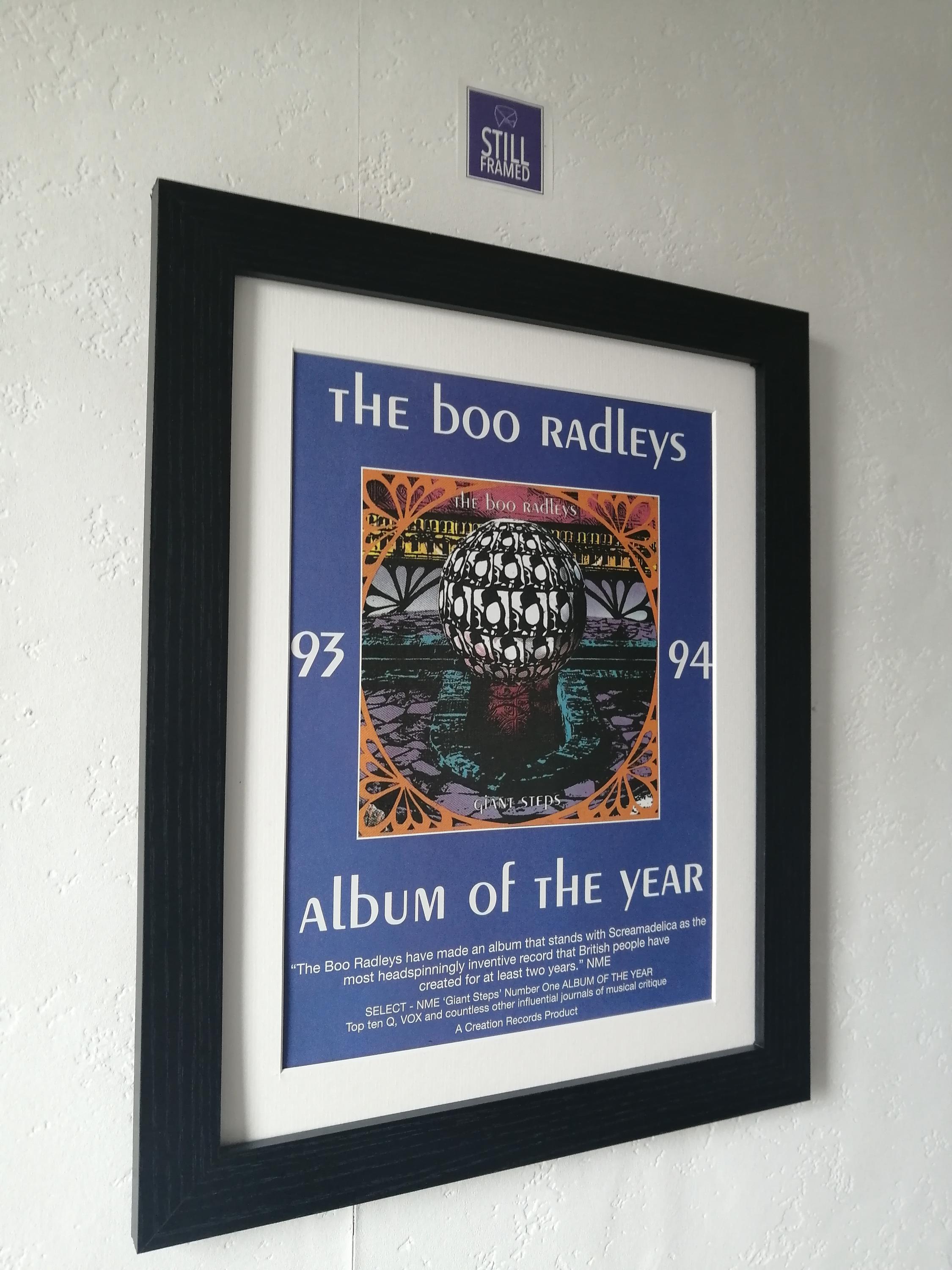 The Boo Radleys - Giant Steps - 1993 - Original Framed Promo Poster - Etsy