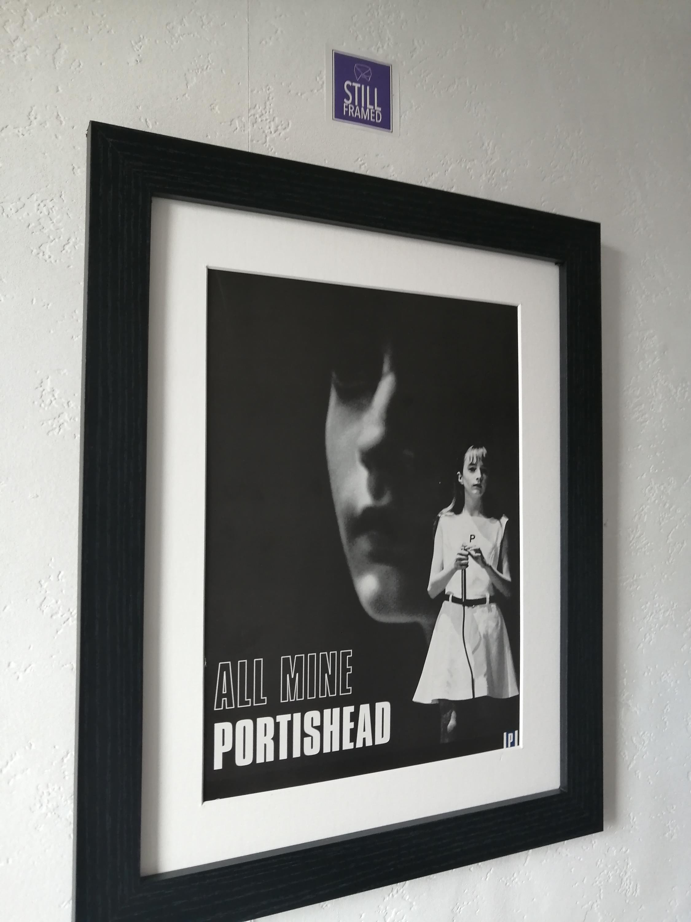 Portishead - All Mine - 1997 - Original Framed Promo Poster - Etsy