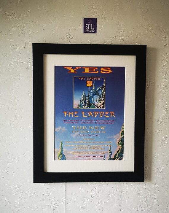 Yes the Ladder 1999 original Framed Promo Poster - Etsy