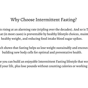 Complete Intermittent Fasting Made Easy Digital Guide/printable,healthy ...