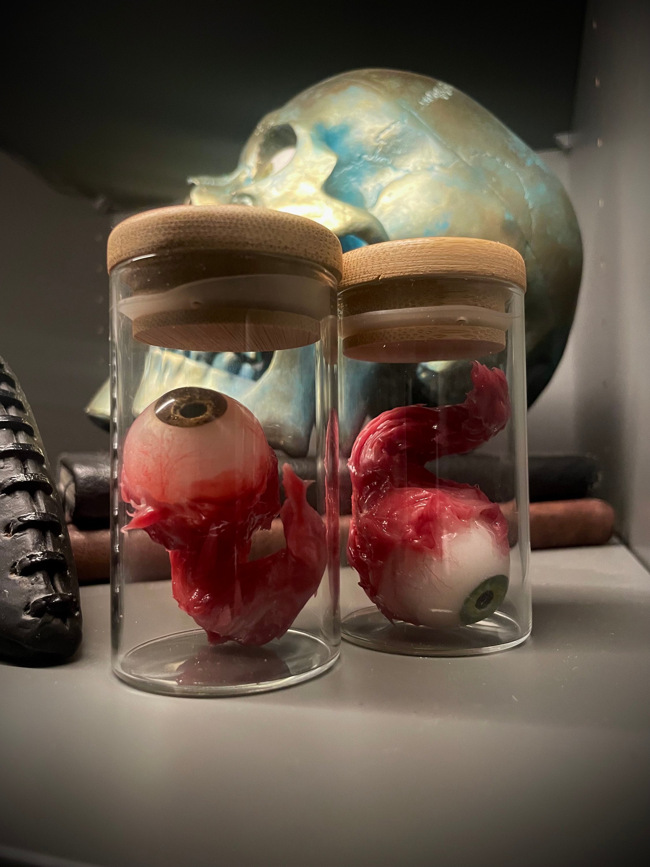 Eye in a Jar, Oddities and Curiosity, Human Eyeball - Etsy