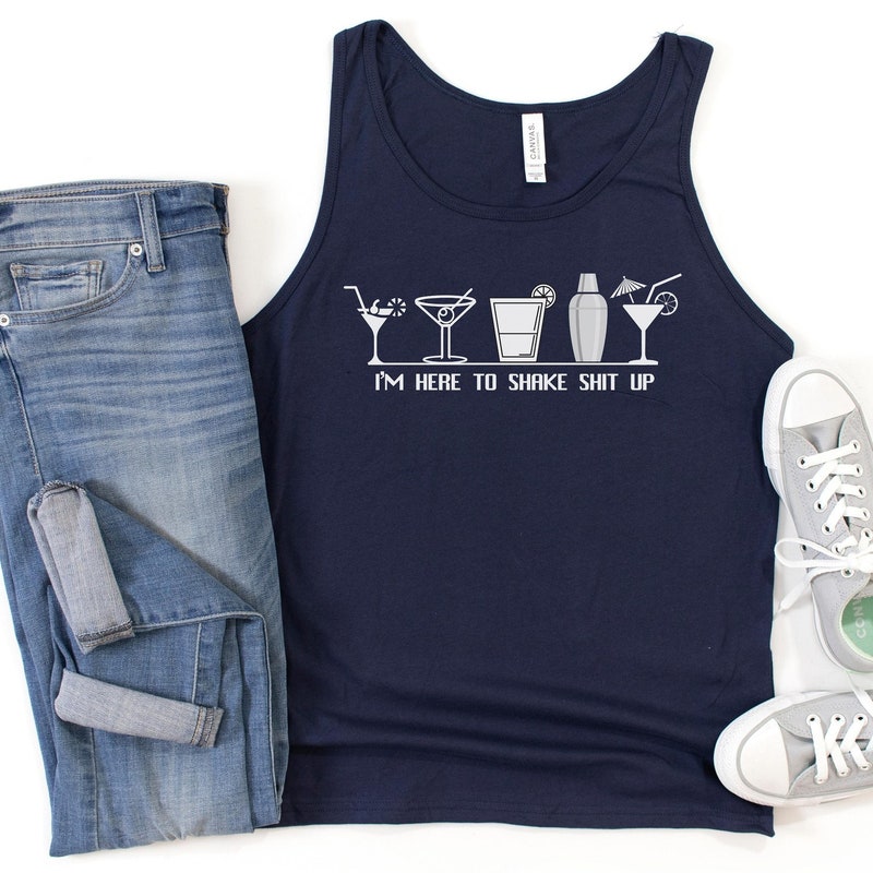 Funny Tank Tops - Etsy