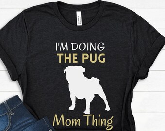 Pug T Shirt - Etsy