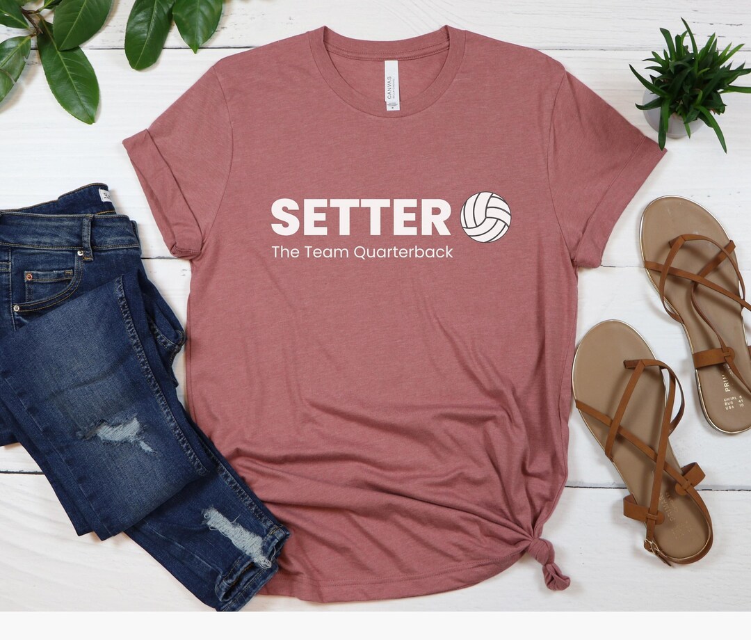 Setter Volleyball T-shirt, Volleyball Tees, High School Volleyball ...