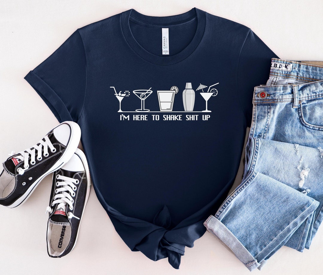 Funny Bartender Shirt, Bartending T-shirt, Mixologist Shirt, Bartender ...
