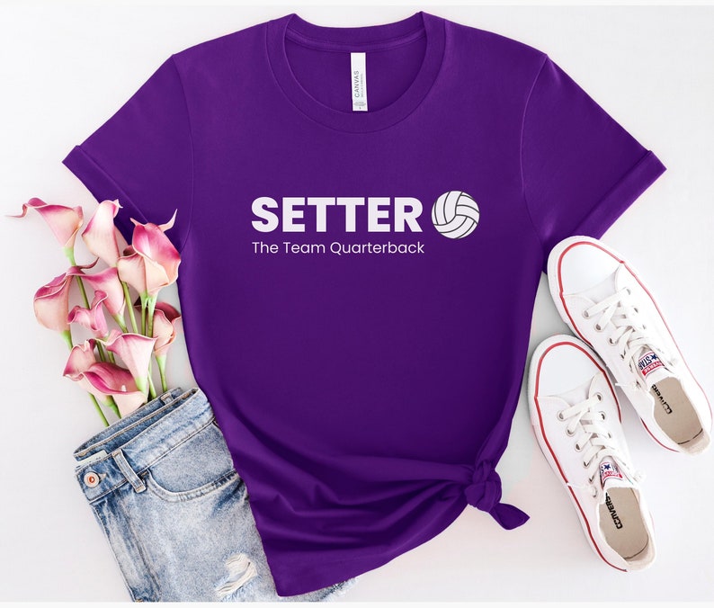 Setter Volleyball T-shirt, Volleyball Tees, High School Volleyball ...