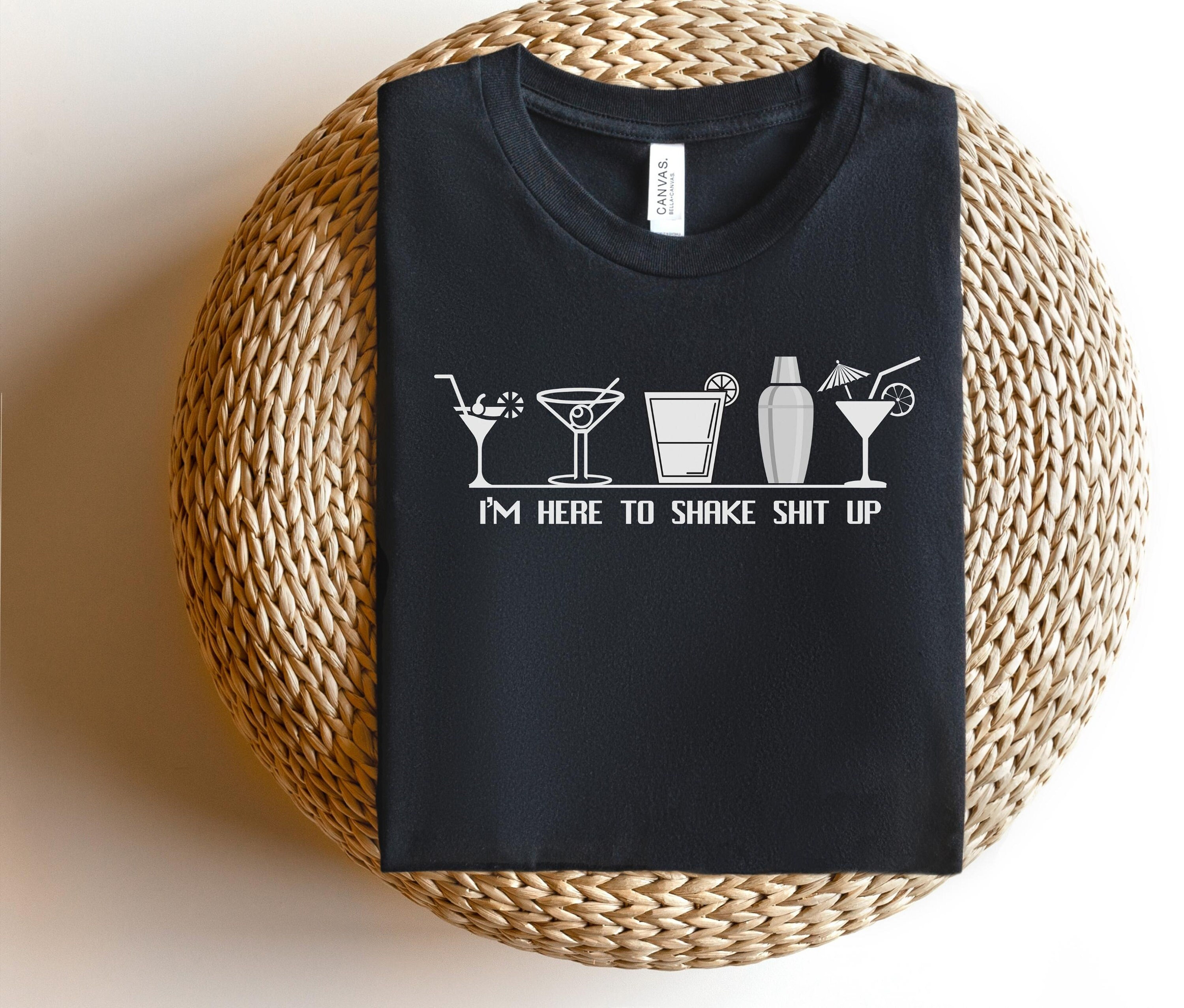 Funny Bartender Shirt, Bartending T-shirt, Mixologist Shirt, Bartender ...