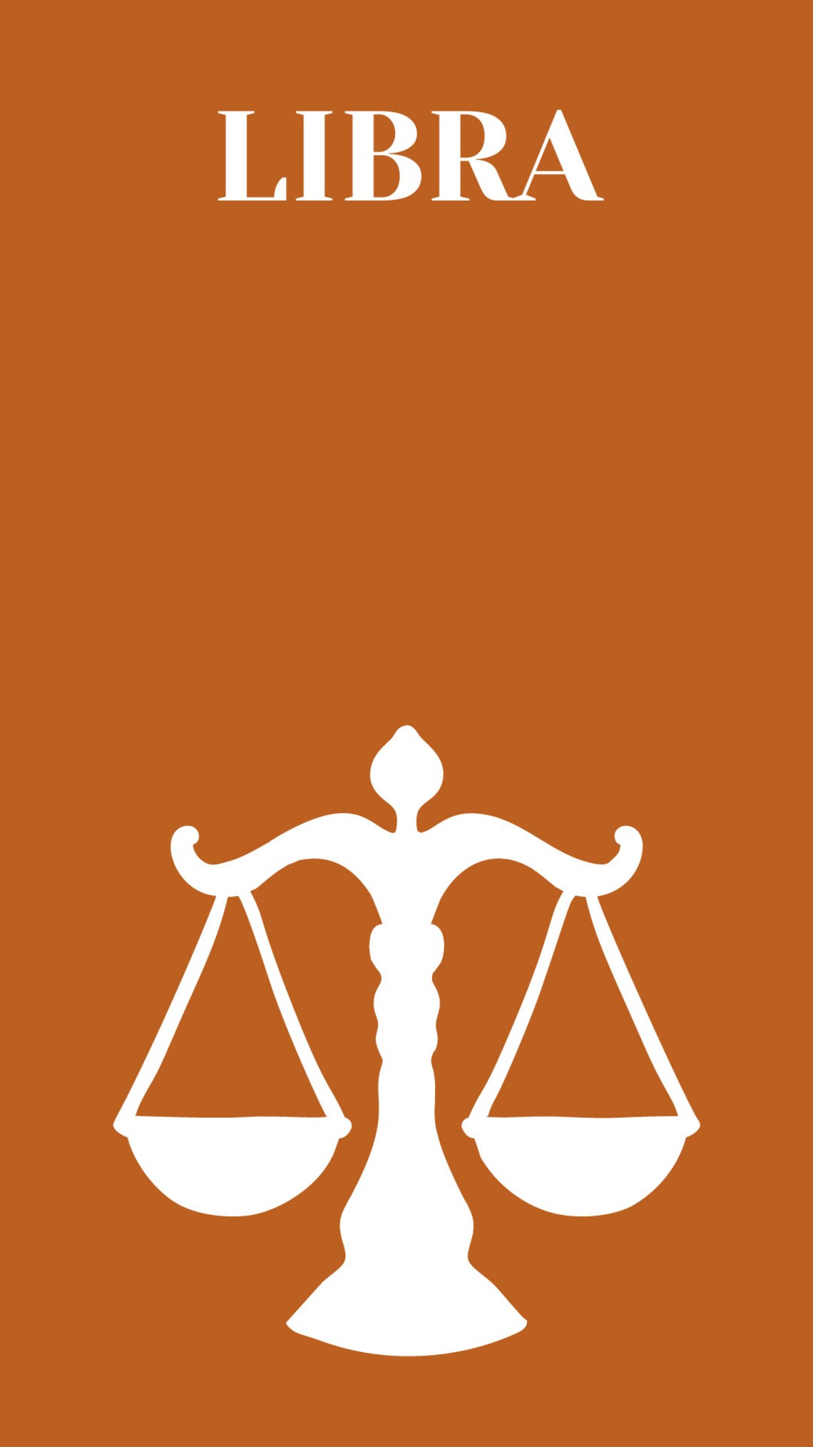 Libra Zodiac Phone Wallpaper - Etsy