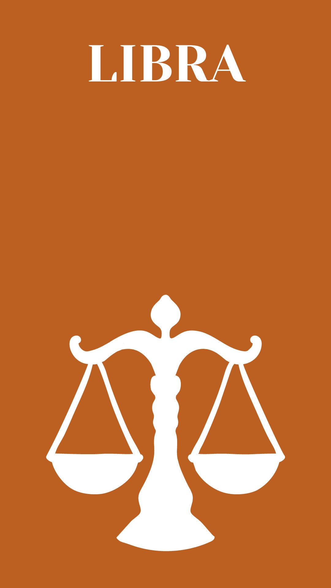 Libra Zodiac Phone Wallpaper - Etsy